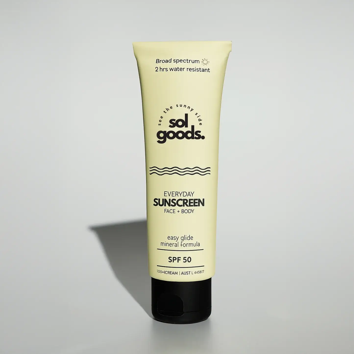 Natural Mineral Sunscreen - Sol Goods Everyday SPF 50 (100ml)